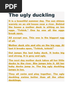 The Ugly Ducklin Drama Script | PDF | Duck