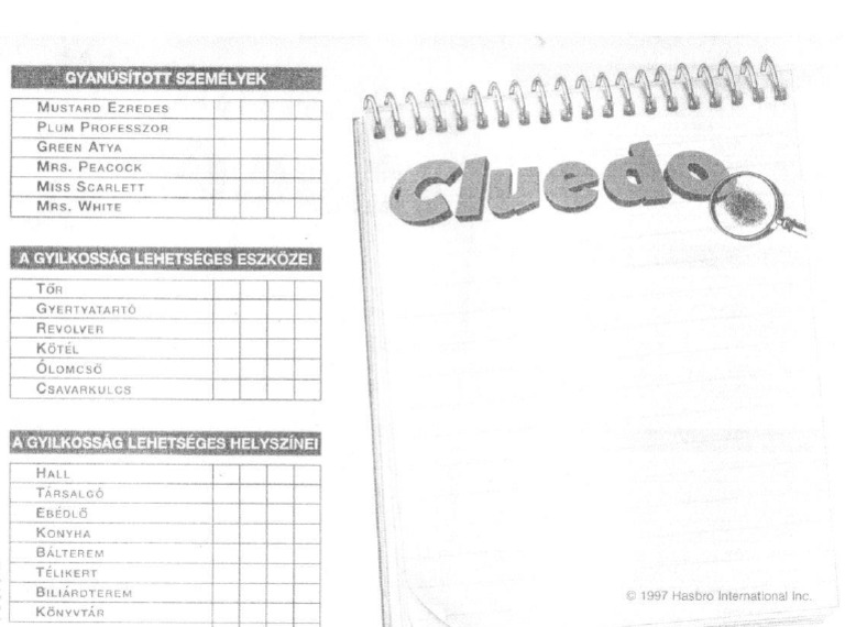 Cluedo Scan | PDF