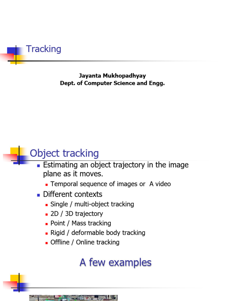 13 Tracking L13 Download Free Pdf Mechanical Engineering
