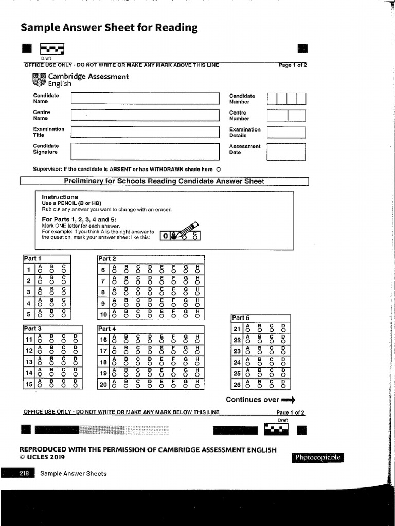 B1 STUDENTS ANSWER SHEET 9th April 2021 | PDF