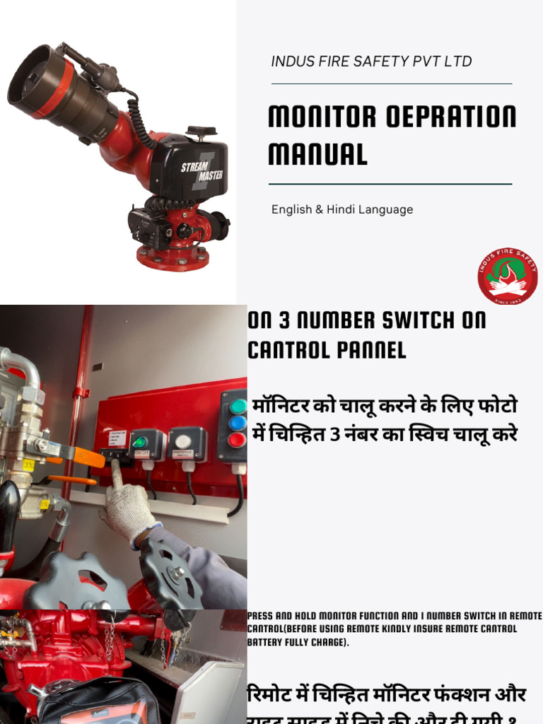 Monitor Operation Manual | PDF