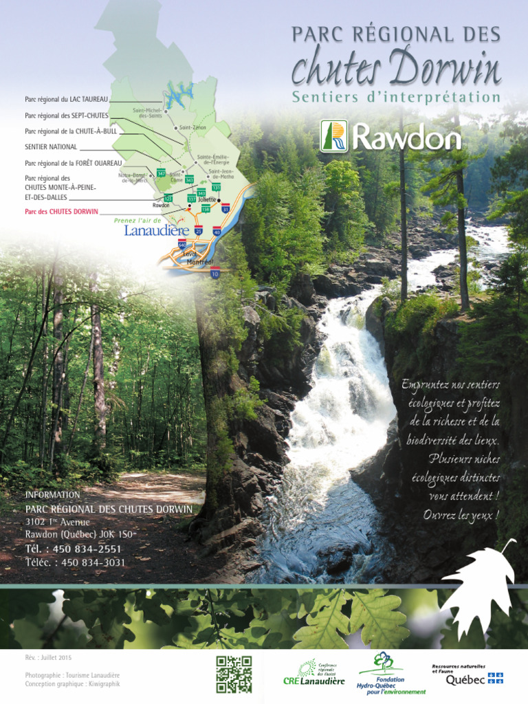 Découverte des Chutes Dorwin à Rawdon | PDF | Forêt | Arbres