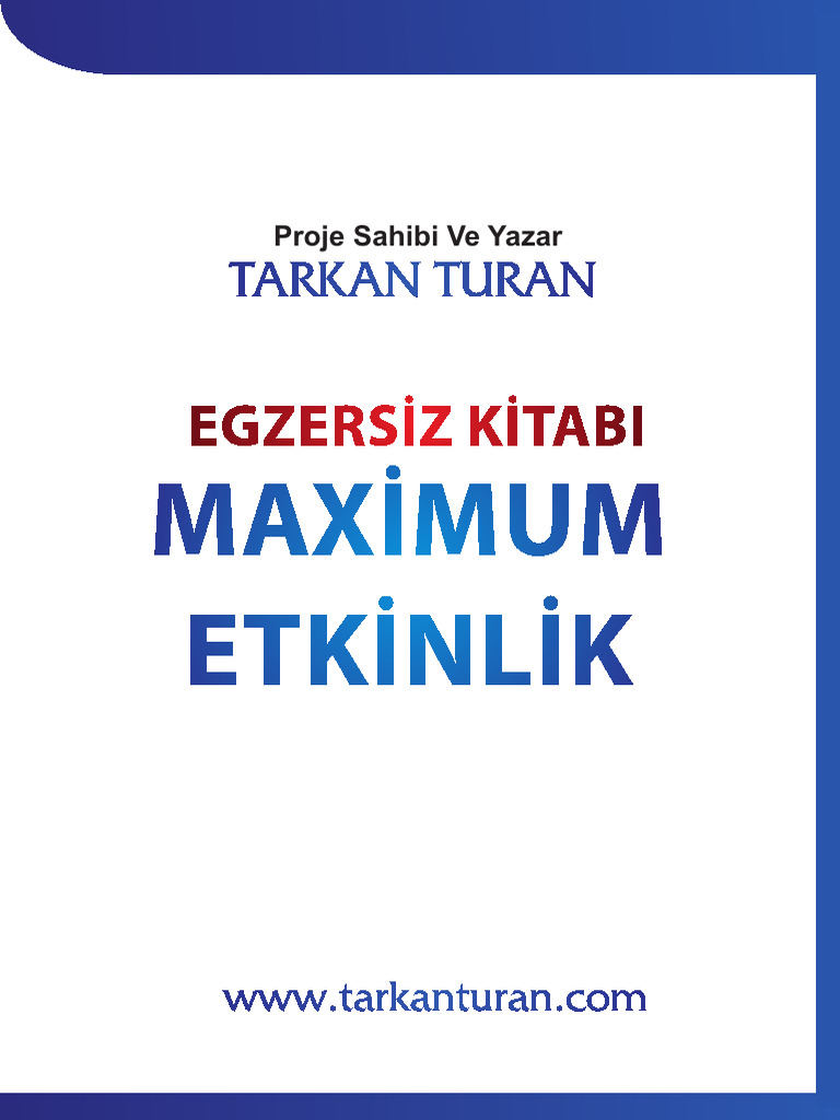 Egzersiz Kitabı | PDF