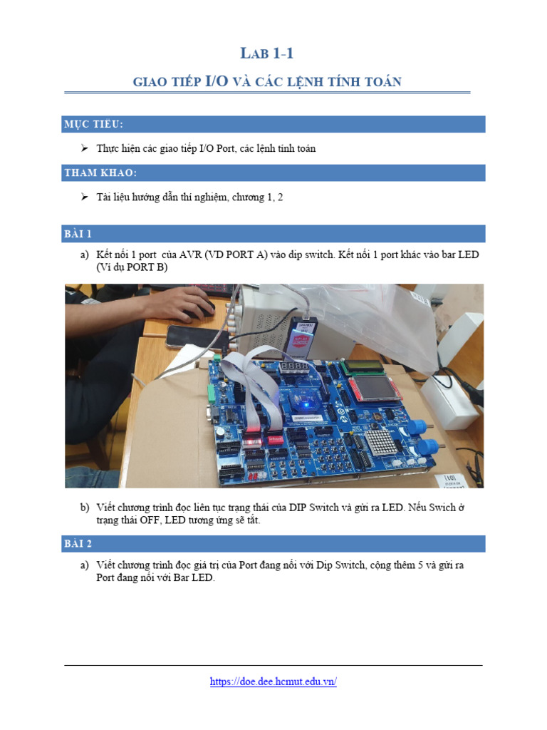 LAB1 1 VXL Nhom2 DT02 | PDF