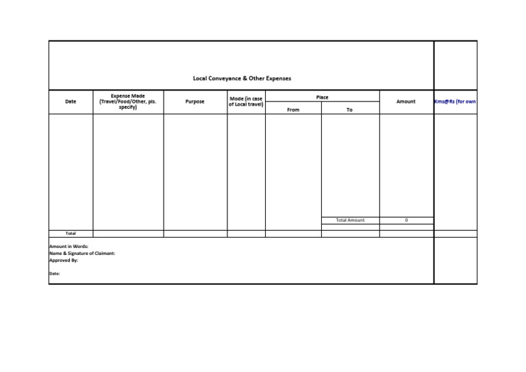Local Conveyance | PDF