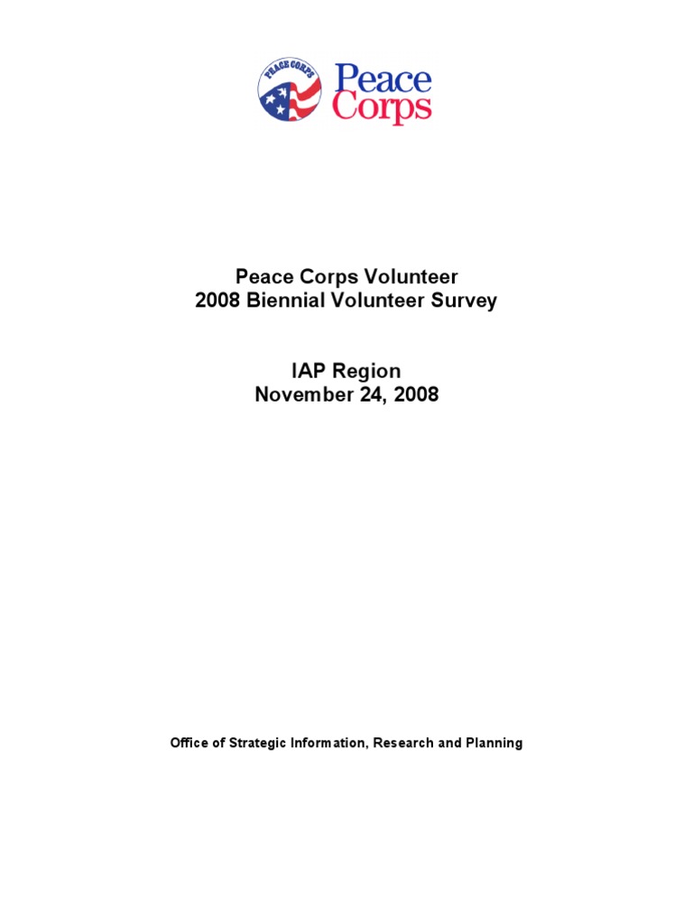 Iap Region Vs2008 | PDF | Peace Corps | Burglary