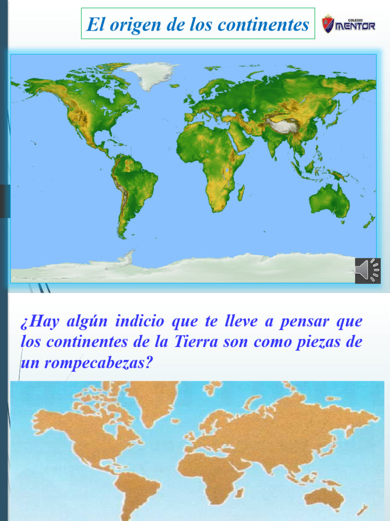 Origen de Los Continentes - Teorias | PDF | Placas tectónicas | Continente