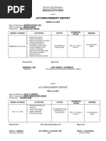 BNAP Accomplishment Report | PDF