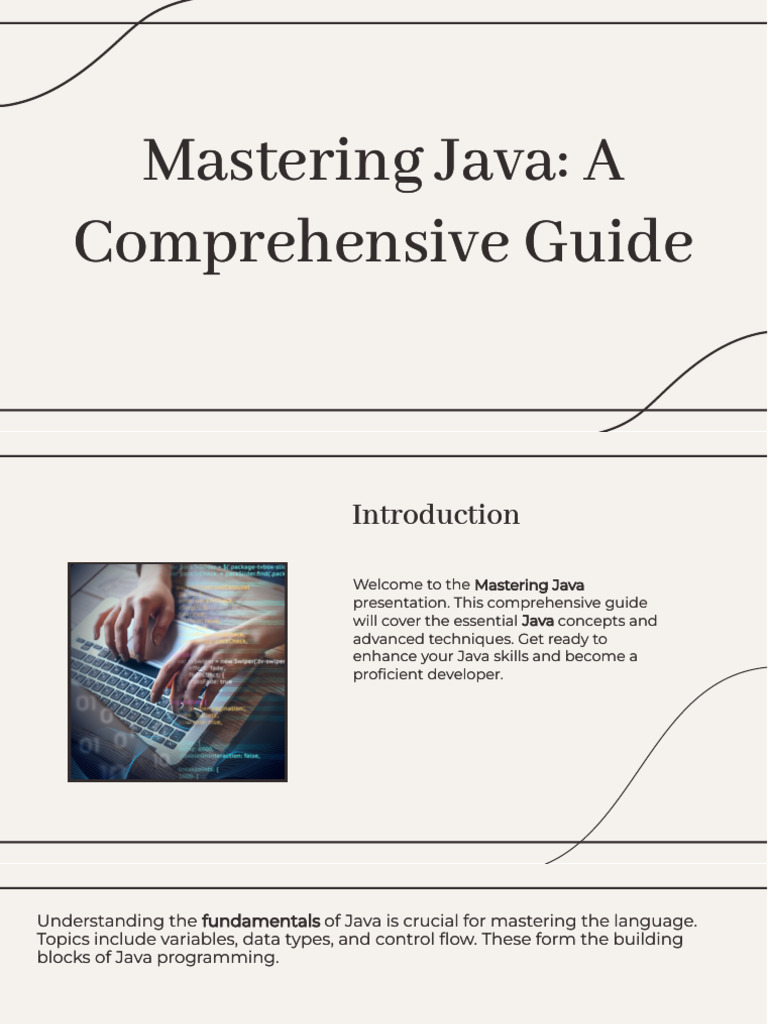 Wepik Mastering Java A Comprehensive Guide 202404201119339eho | PDF | Java (Programming Language ...