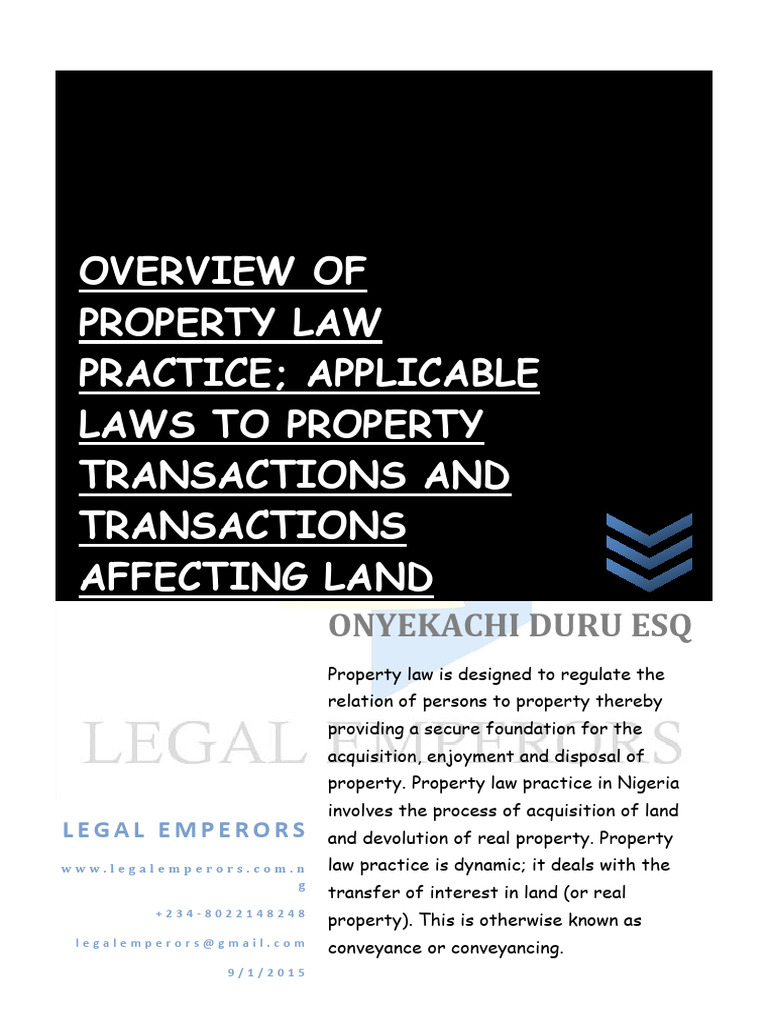 Property Law Practice One | PDF | Lease | Mortgage Law
