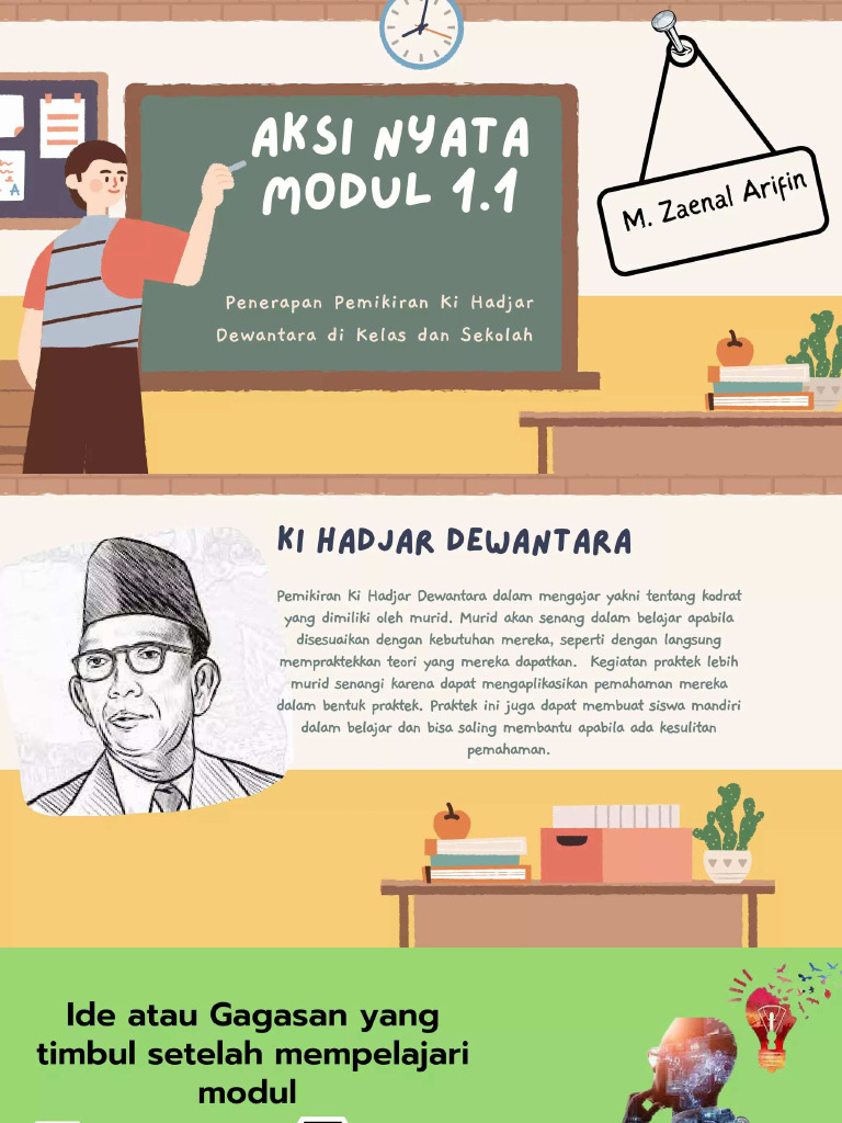 PDF Aksi Nyata Modul 11pdf - Compress | PDF