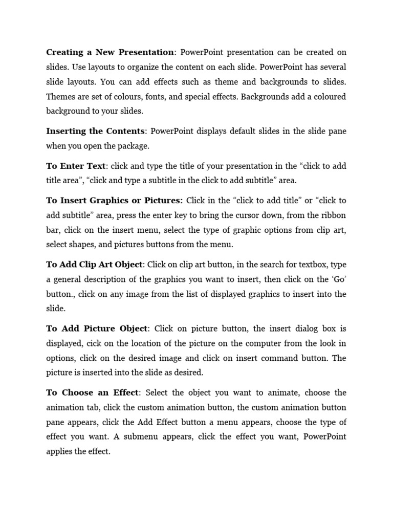 Presentation Package Cont | PDF | Button (Computing) | Page Layout