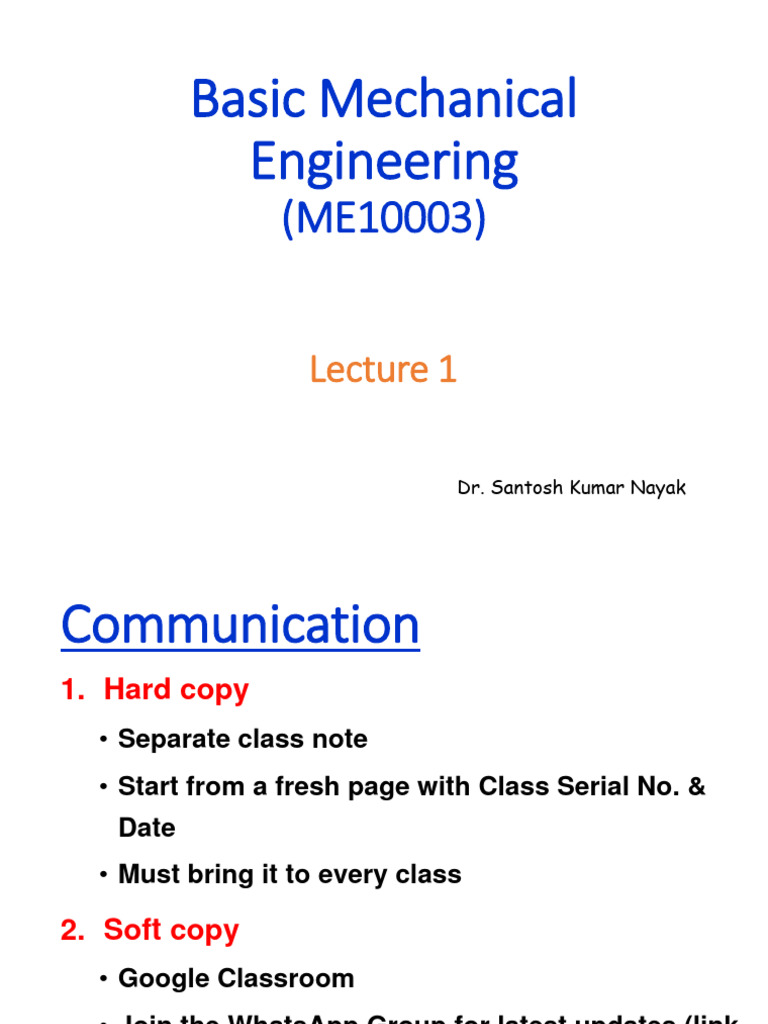 LECTURE 1_INTRODUCTION | PDF | Thermodynamics | Machines LECTURE 1_INTRODUCTION | PDF | Thermodynamics | Machines