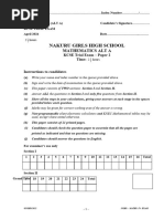 Mathematics Form 2 - Question Paper | PDF | Vertex (Graph Theory ...