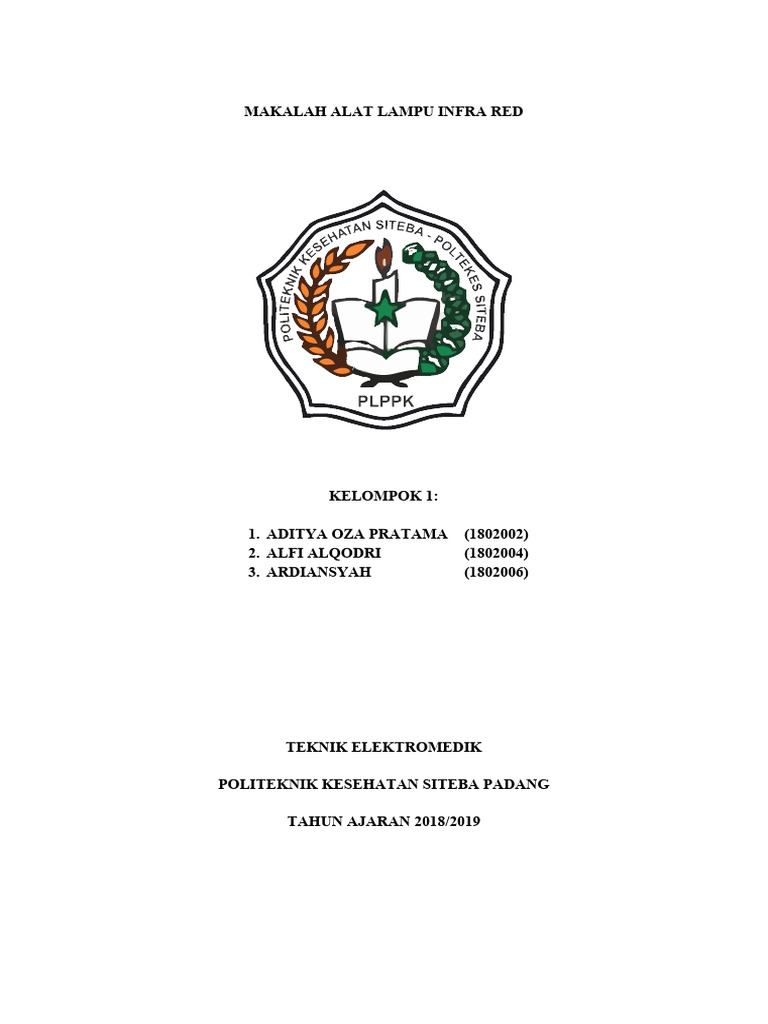 Lampu Infrared: Fungsi dan SOP | PDF | Sains & Matematika