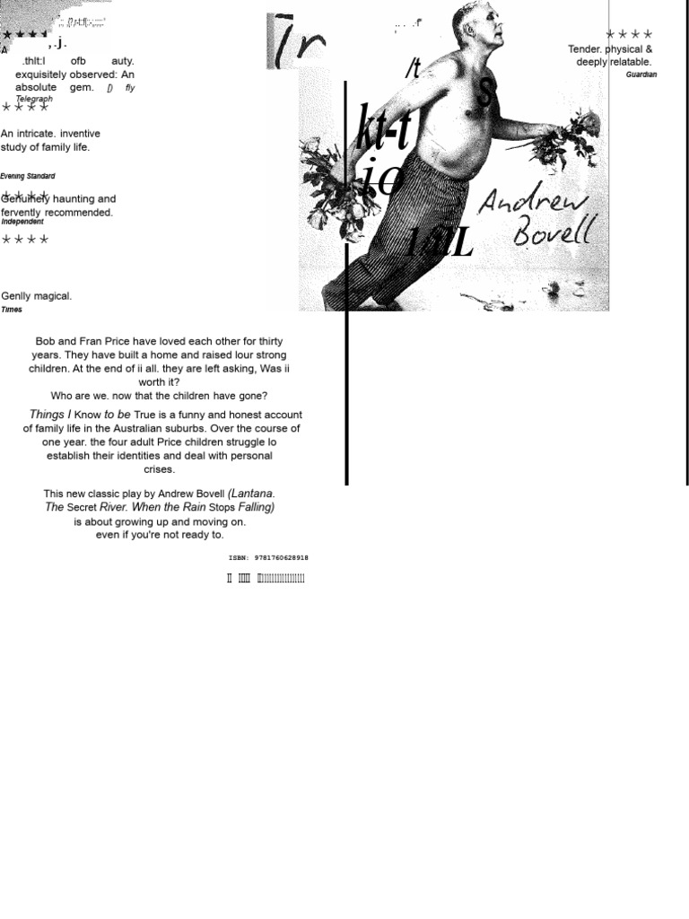 Things I Know.. Script | PDF