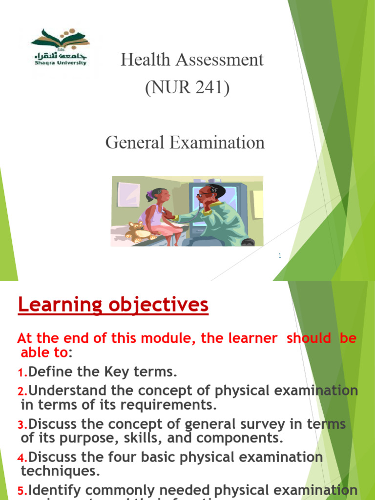 2 General Examination | Download Free PDF | Physical Examination | Body ...