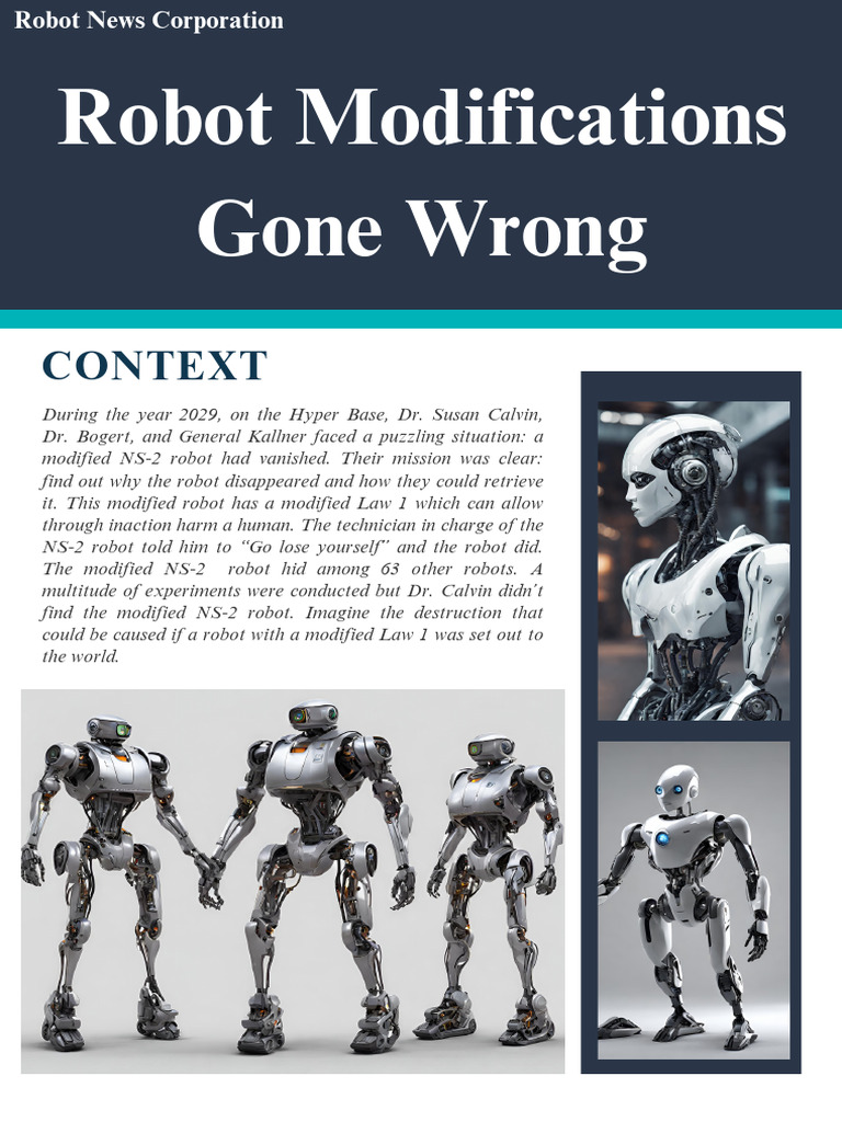 Newspaper - Little Lost Robot. Nathan, Thien | PDF | Science ...