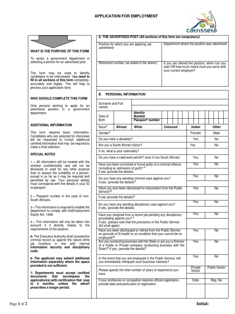 Application Form 1 | PDF | Justice | Crime & Violence
