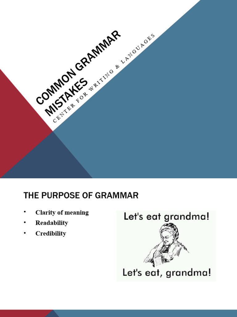 C-3. Common - Grammar - Mistakes | PDF | Grammatical Gender | Grammatical Number