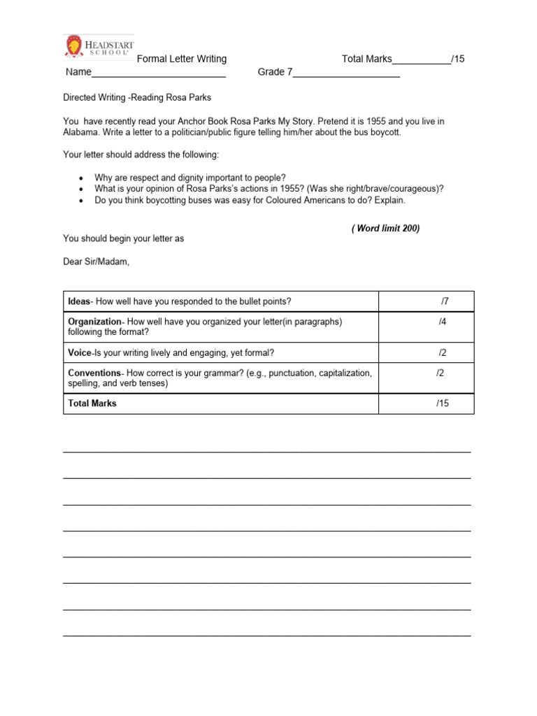 Formal Letter Writing | Download Free PDF | Linguistics