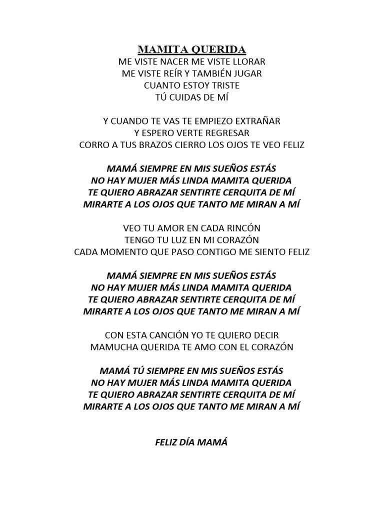 Mamita Querida | PDF