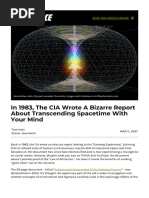 CIA: Analysis and Assessment of Gateway Process | PDF