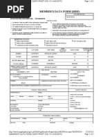 MRF-Pag Ibig Form | PDF