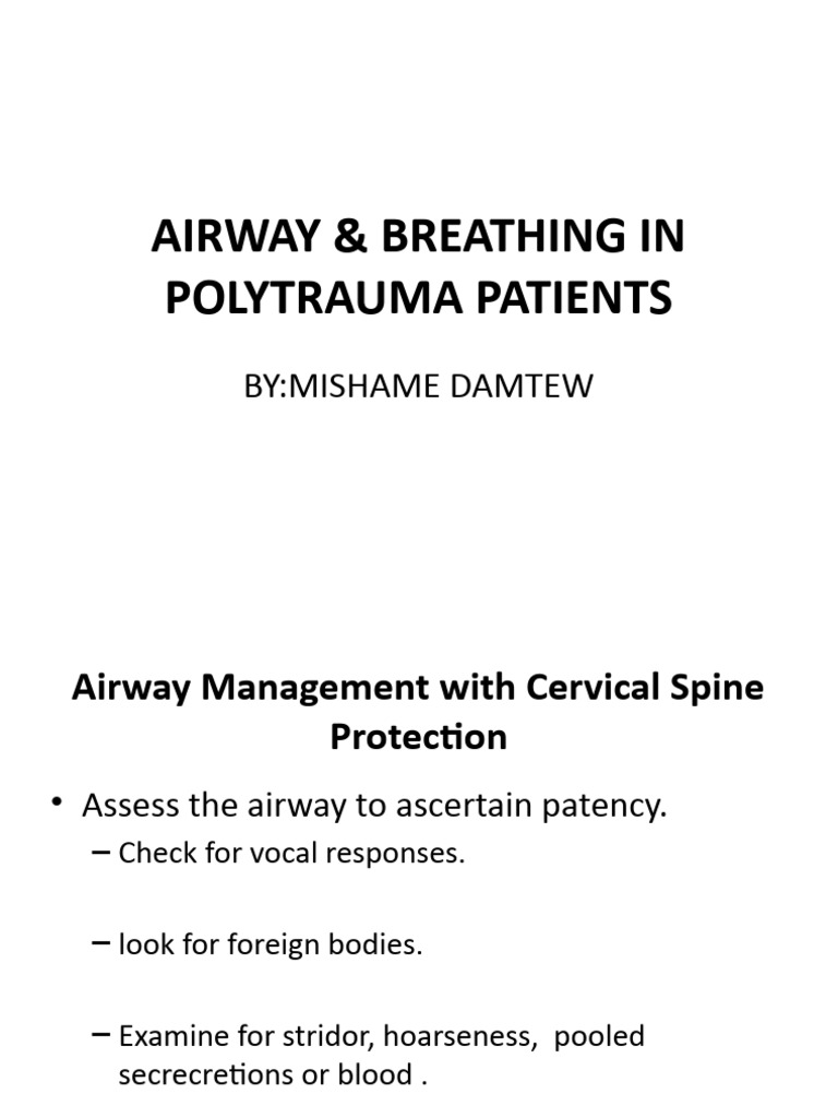 Airway | PDF | Thorax | Respiratory Tract