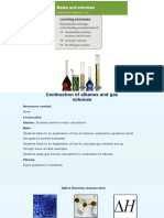 Eudiometry: Gas Volume Calculations | PDF | Gases | Combustion
