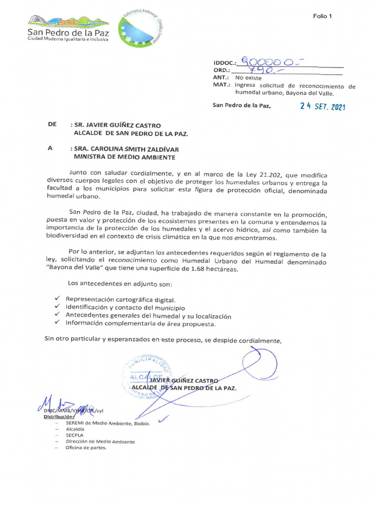 Folio 1 ORD 790 MMA | PDF