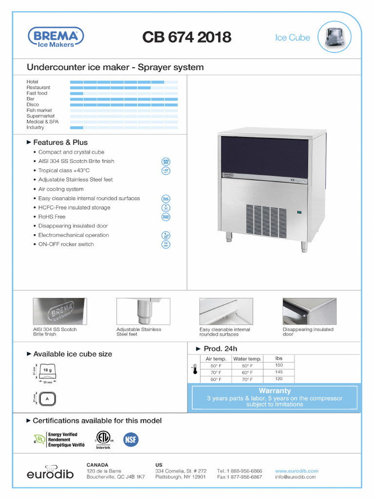 Brema CB 674 | PDF