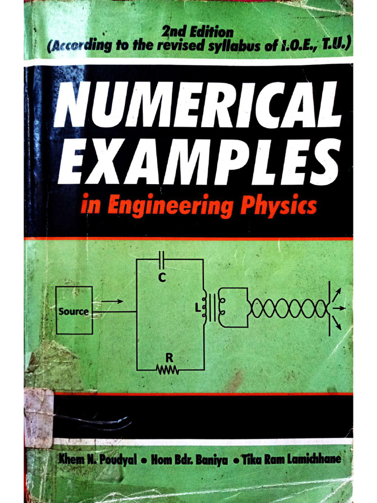 Numerical Examples in Engineering Physics. | PDF