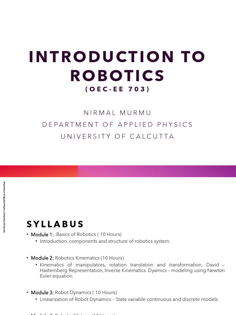 3.inverse Kinematics | PDF | Applied Mathematics | Physics