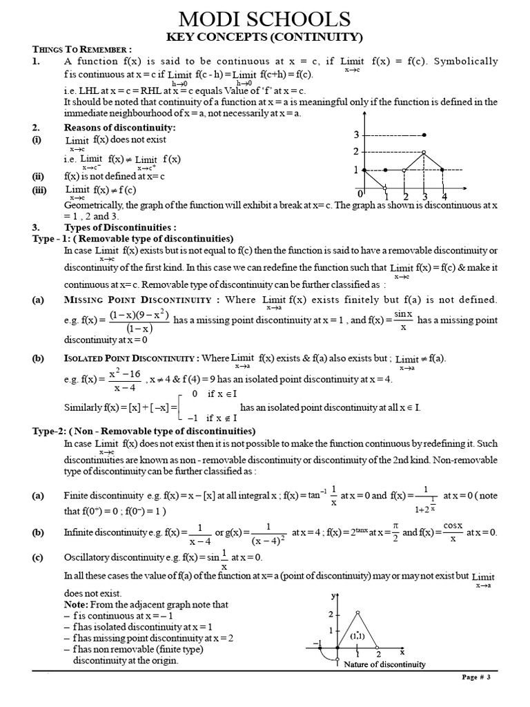 Continuity | PDF | Function (Mathematics) | Continuous Function Continuity | PDF | Function (Mathematics) | Continuous Function