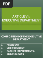 ART VII 1987 Philippine Constitution | PDF | Presidents Of The United ...