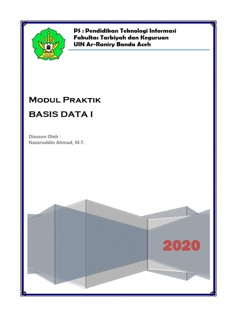 Modul Praktik BD I - 3. Manipulasi Dan Retrieve Data | PDF Modul Praktik BD I - 3. Manipulasi Dan Retrieve Data | PDF