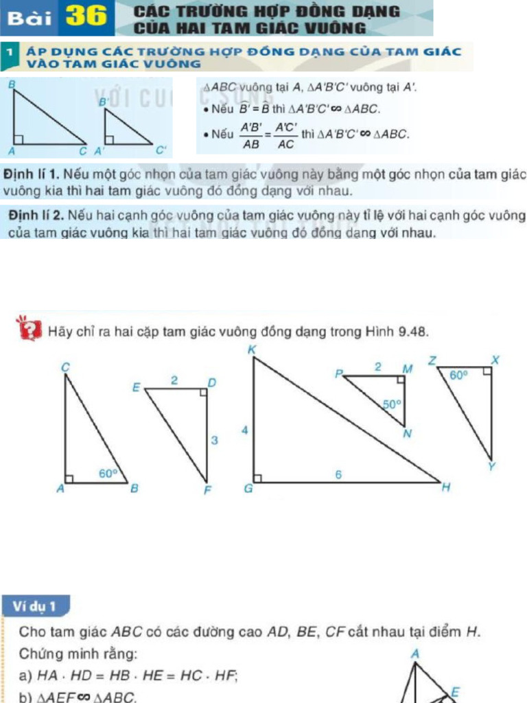 TH Đ NG D NG Tam Giác Vuong | PDF