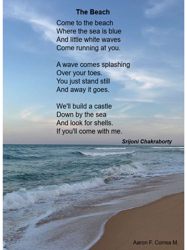POEMA THE BEACH | PDF