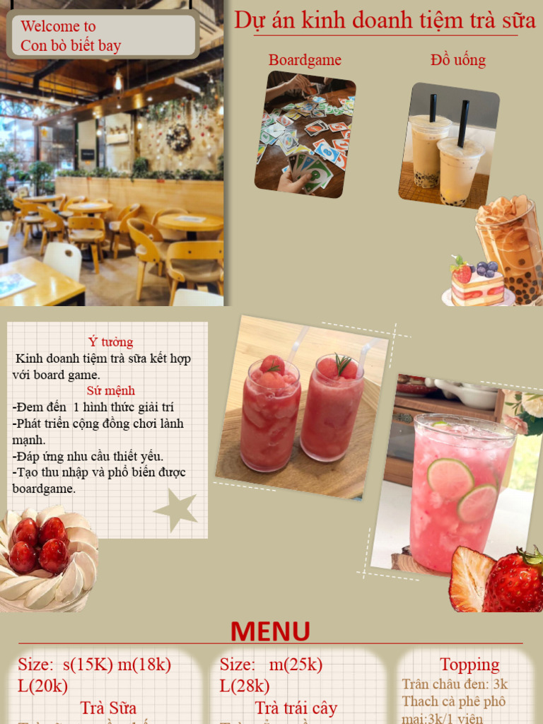 Tin Học 10 Dự Án Kinh Doanhlớp 10A10 | PDF