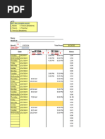 Labour Attendance Sheet | PDF