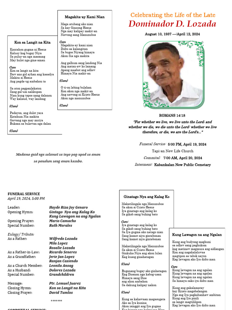 Funeral Service | PDF