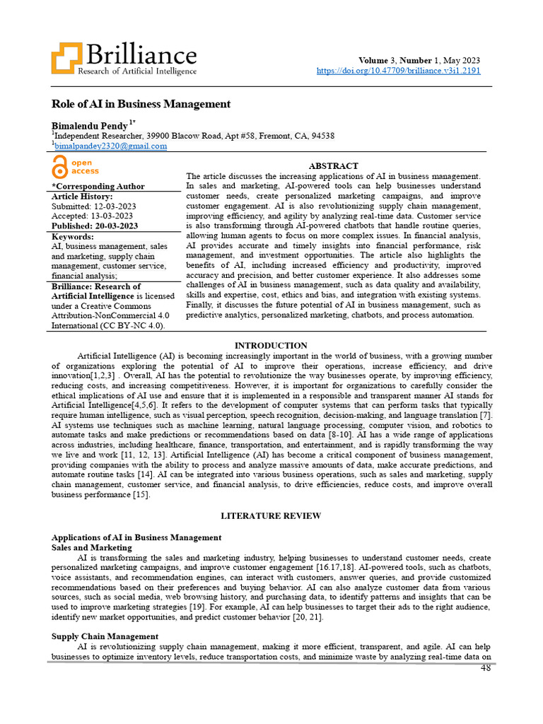 2191-Article Text-8913-1-10-20230319 | PDF | Artificial Intelligence | Intelligence (AI) & Semantics