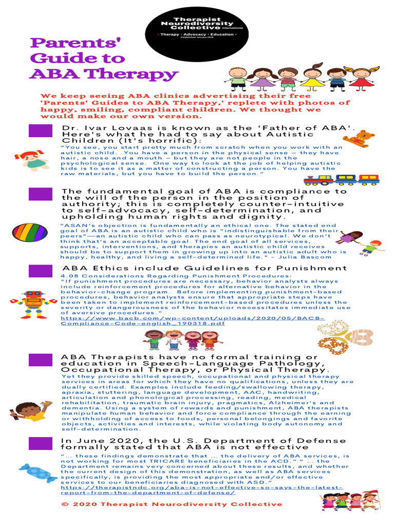 Parents-Guide-to-ABA-Therapy | PDF | Human Development | Psychological ...