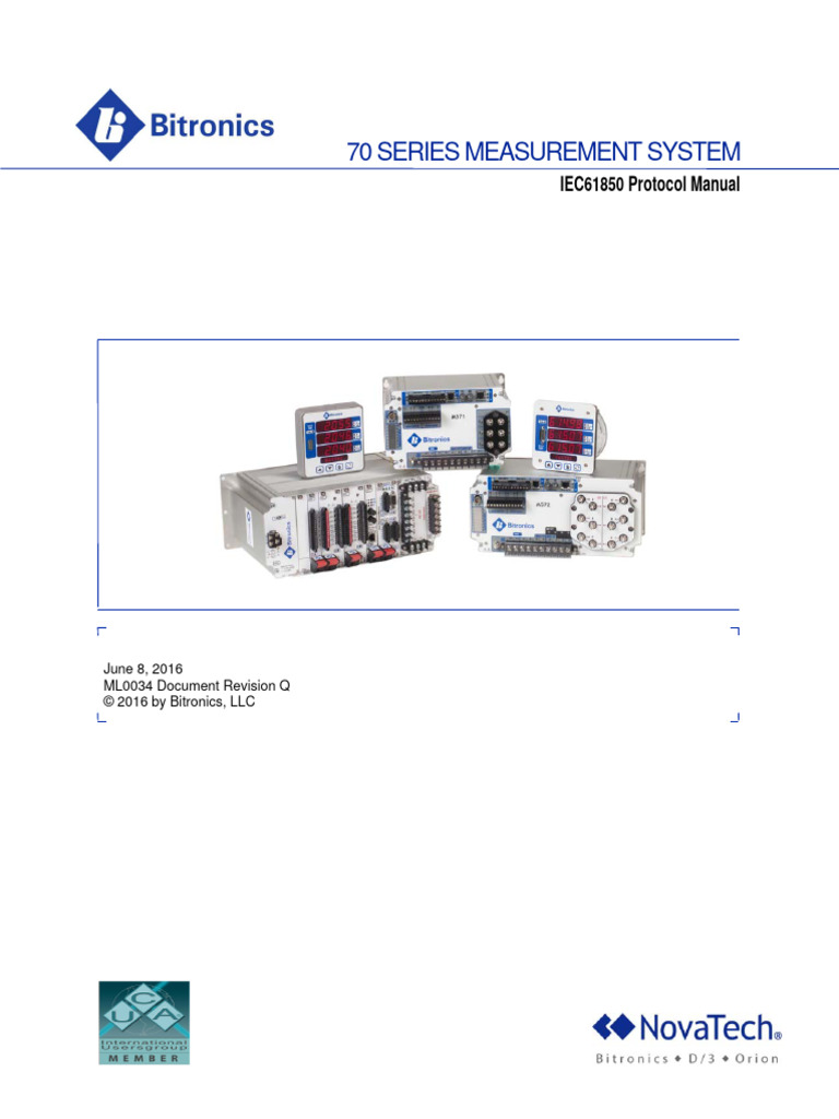 70 Series IEC 61850 Protocol Manual - RevQ - FINAL | PDF | Computer ...