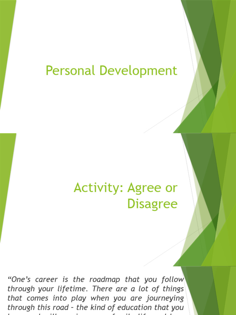 Personal Development Quarter 2 Week 6 | PDF | Self Esteem | Goal