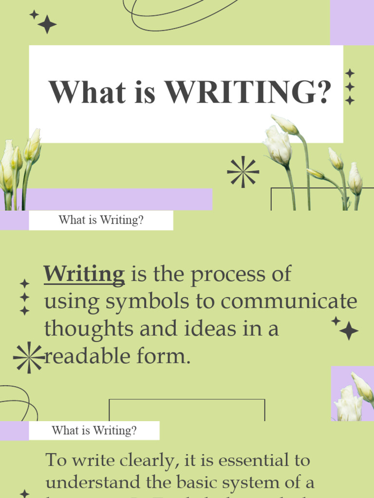 Writing | PDF | Creative Writing | Paragraph