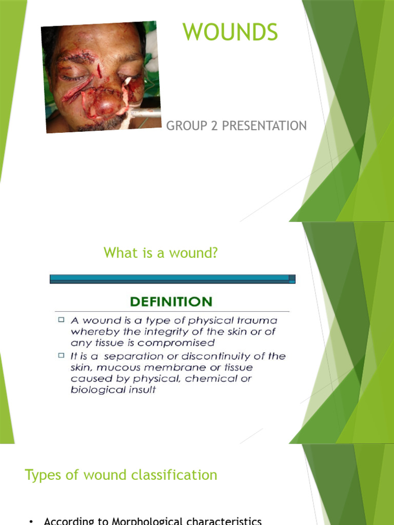 Wounds | PDF | Wound | Surgical Suture