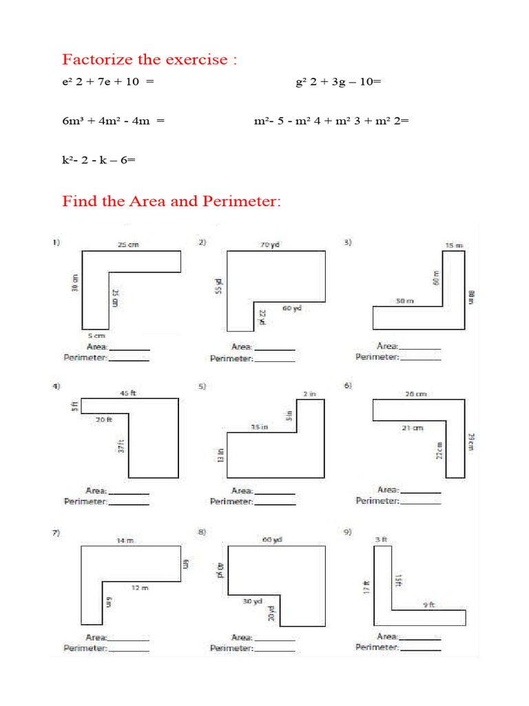 Math Problems for Students | PDF | Science & Mathematics