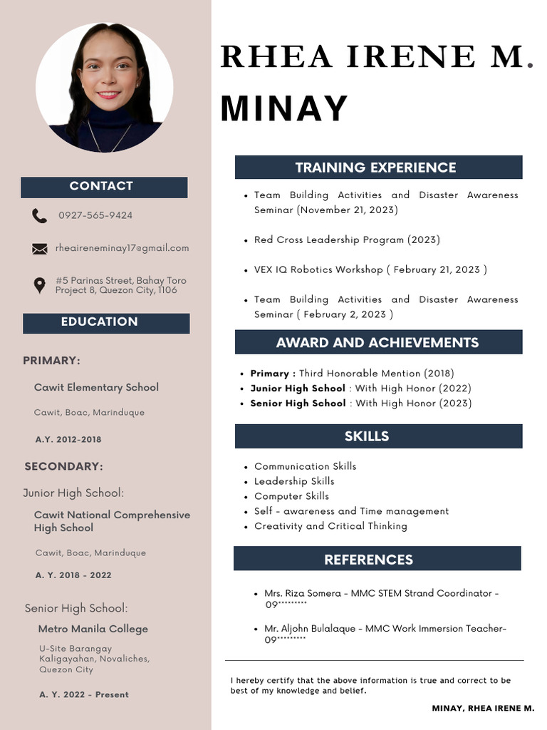 Sample Resume | PDF